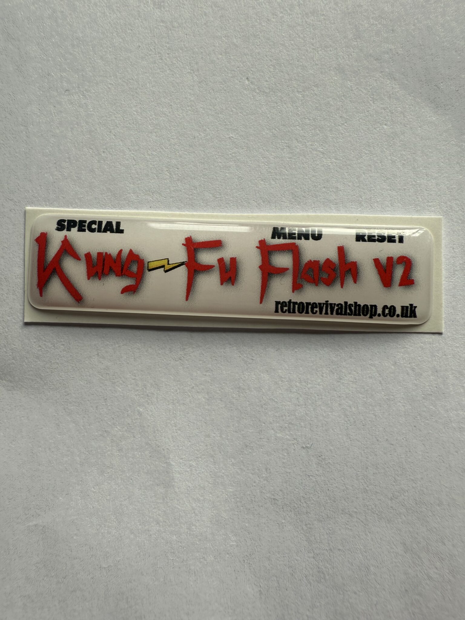 c64 Kung Fu Flash Cart v2- CASE BADGE ONLY! - Retro Revival